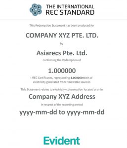 Buy Renewable Energy Certificate (REC) in Singapore & Malaysia